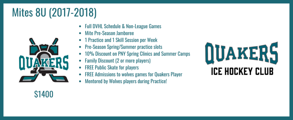 2025-2026 Season Structure – Quakers Ice Hockey Club